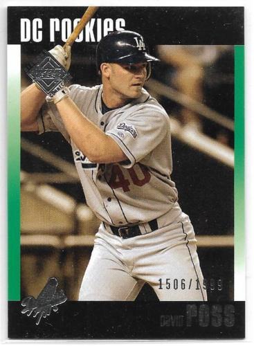 David Ross Rookie Card Checklist – Sports Card Radio