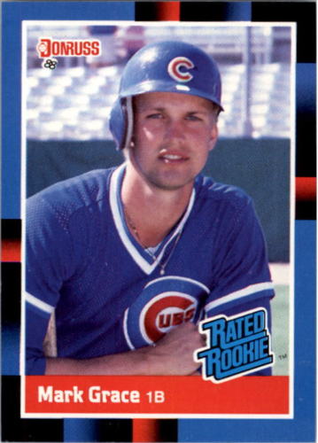 Mark Grace Rookie Card Checklist – Sports Card Radio