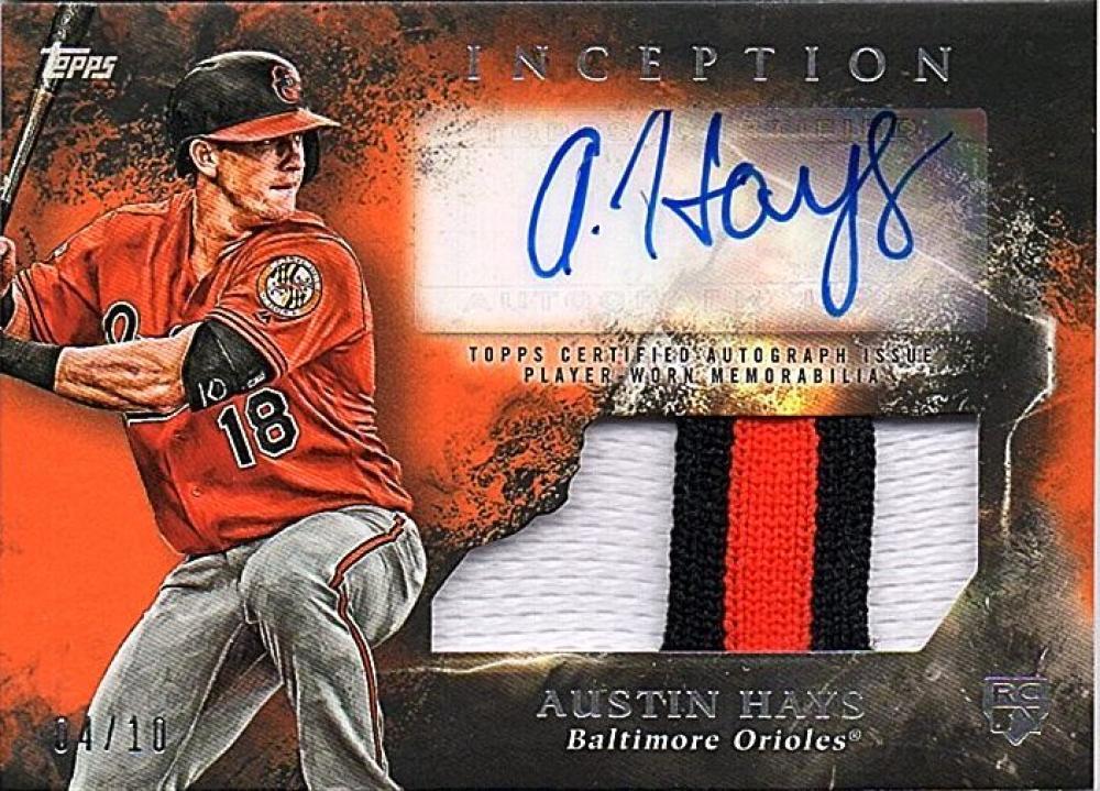 2018 Topps Inception Baseball Box Checklist – Sports Card Radio
