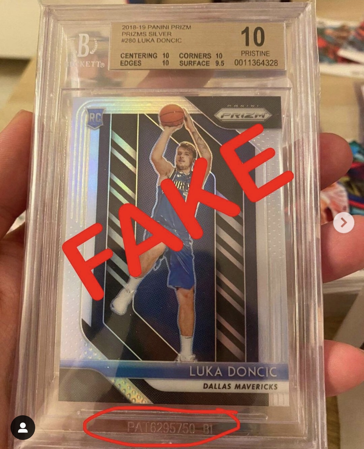 Beware: Fake BGS Graded Slabs – Sports Card Radio