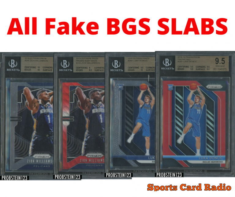 Beware: Fake BGS Graded Slabs – Sports Card Radio