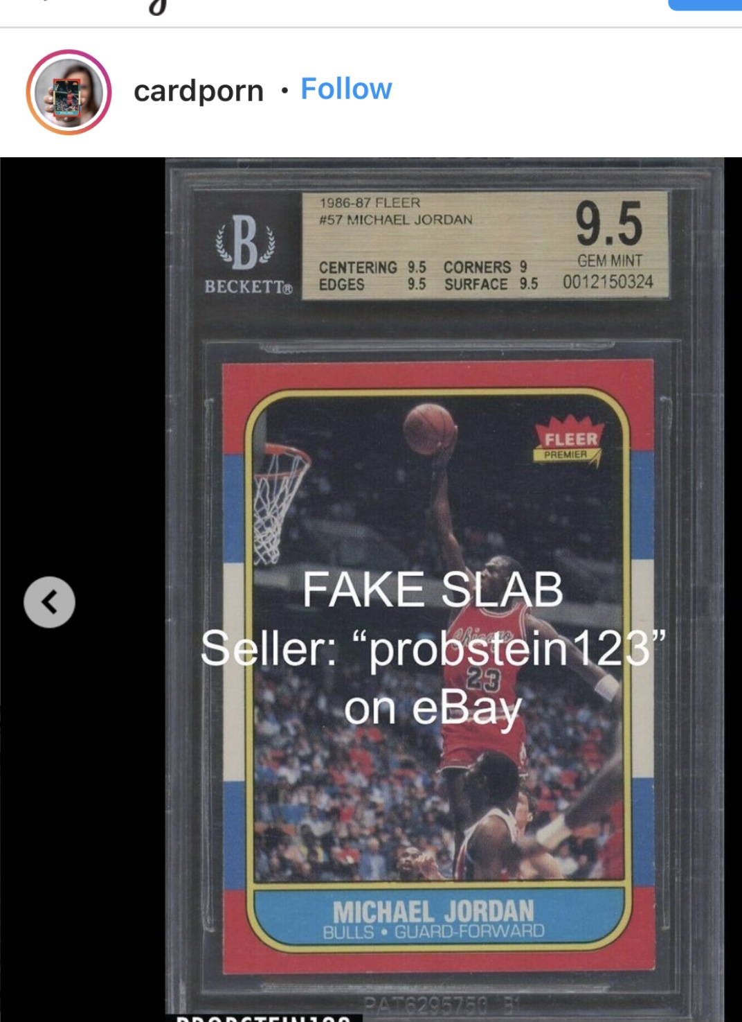 Beware: Fake BGS Graded Slabs – Sports Card Radio