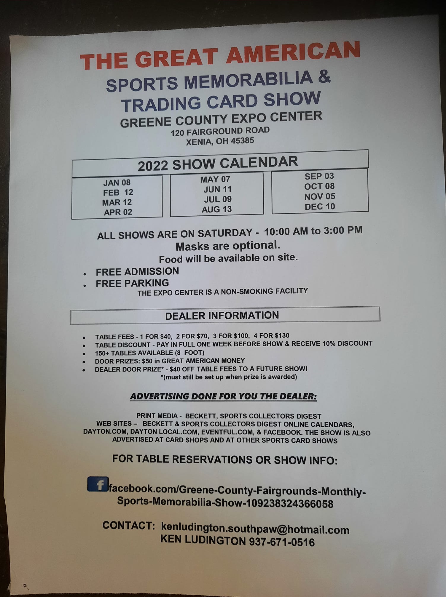 The Great American Sports Card Show – Ohio – Sports Card Radio
