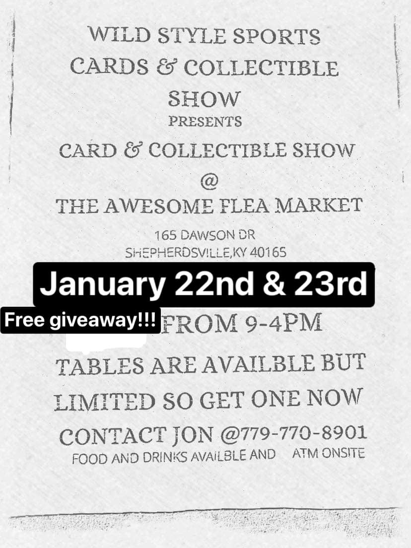 Card Show Calendar – Sports Card Radio